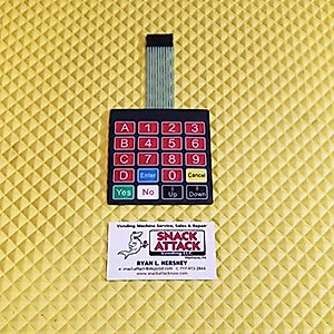 RS800 / RS850 Combo Vending Machine Key PAD/Free 2 Day Ship!