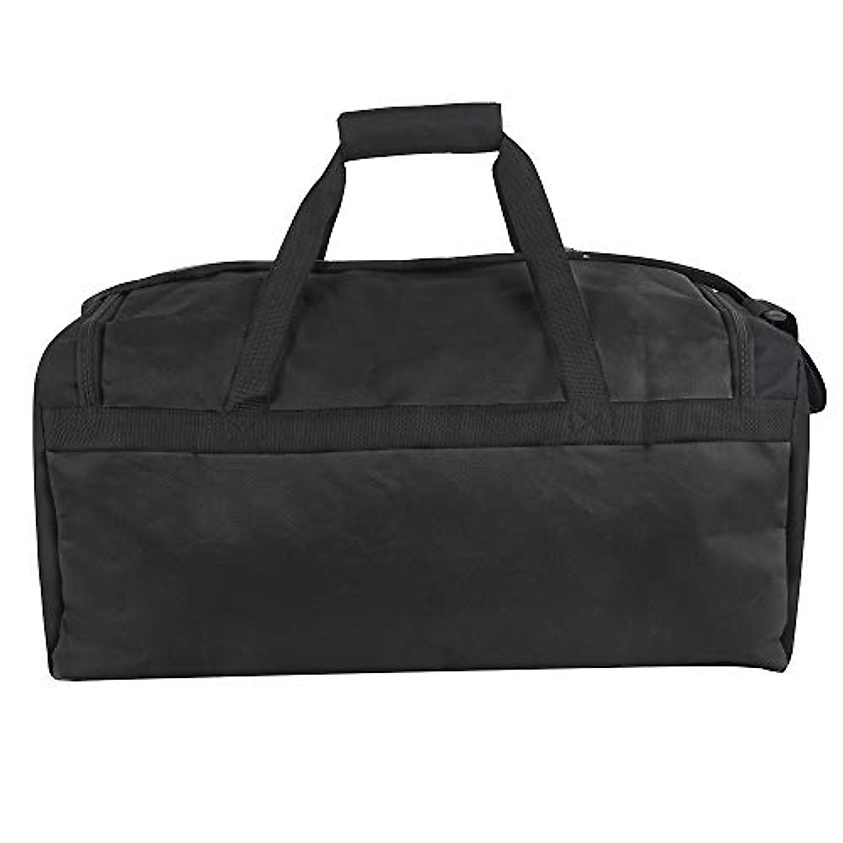 40 Liter, 22 Inch Duffle Bags for Women, Men, Travel Heavy Duty (Black)