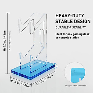 OAPRIRE Universal Dual Controller Holder for PS4 PS5 Xbox One Switch, Controller Stand Gaming Accessories, Build Game Fortresses