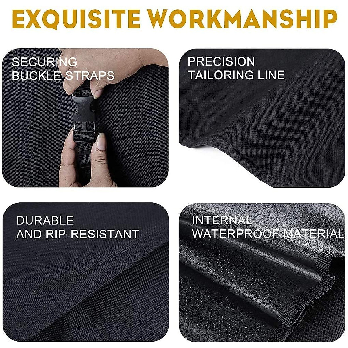 LBG Products Window Air Conditioner Cover 27''Wx19''Hx25''D for Outside AC Unit,Heavy Duty Winter AC Defender,Bottom Covered