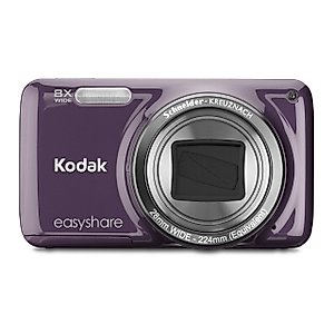 Kodak EasyShare M583 14 MP Digital Camera with 8x Optical Zoom and 3-Inch LCD - Purple