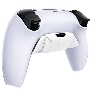 Turn Rise to RISE4 Kit – Redesigned White K1 K2 K3 K4 Back Buttons Housing & Remap PCB Board for PS5 Controller eXtremeRate Rise & RISE4 Remap kit - Controller & Other Rise Accessories NOT Included
