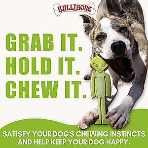 Bullibone Alien Bone: Chew Toy for Aggressive Chewers and Large Dogs
