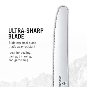 Victorinox Swiss Classic 6-Piece Tomato and Table Knife Set, Multicolor