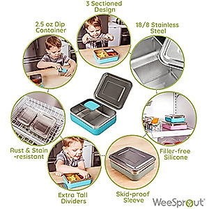 WeeSprout Small Bento Box