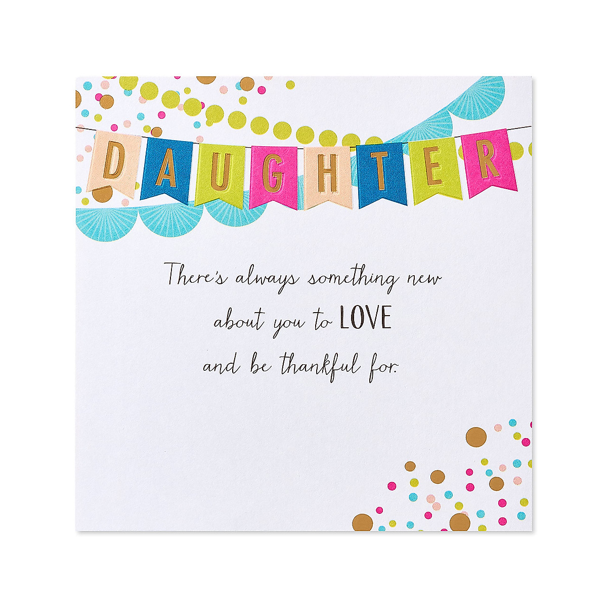 American Greetings Birthday Card for Daughter (Thankful)