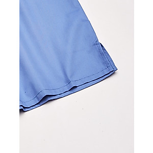 Dickies Men's Big and Tall Signature V-Neck Scrubs Shirt, Ceil Blue, XXXXX-Large