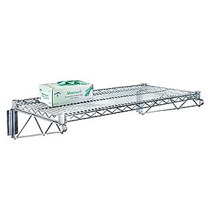 Quantum DWB14 2 Wall Mount Bracket with 2-14" Cantilever, Chrome