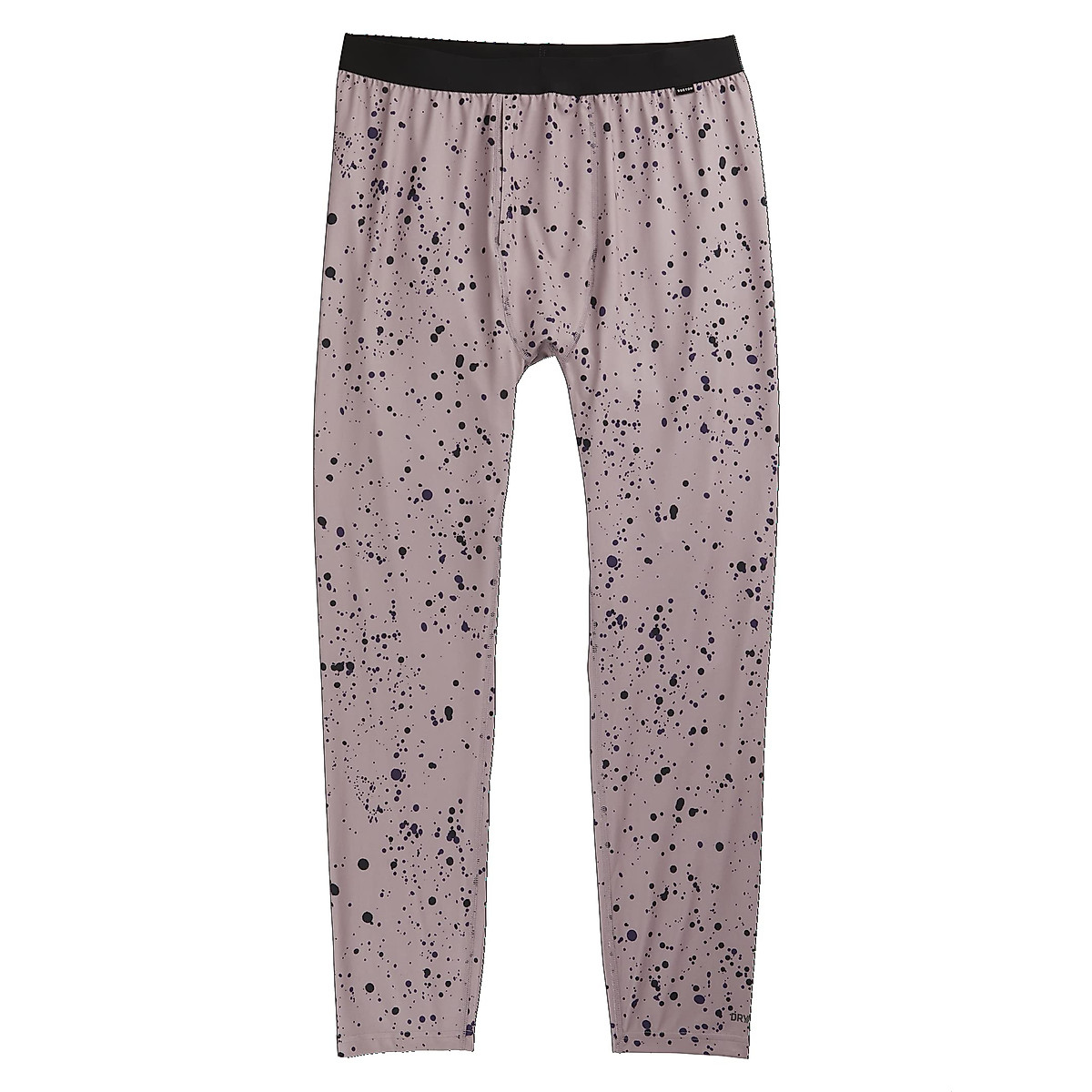 Burton Men's Standard Midweight Base Layer Pants, Elderberry Spatter, Medium