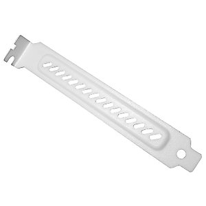 novonest 10 Pieces PCI Slot Cover,System Slot Blanking Panel,Hard Steel Dust Filter Blanking Plate,White