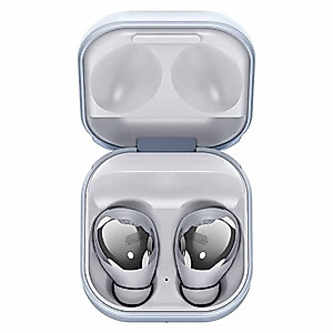 UrbanX Street Buds Pro Bluetooth Earbuds for LG V40 ThinQ True Wireless, Noise Isolation, Charging Case, Quality Sound, Sweat Resistant, Silver White (US Version)