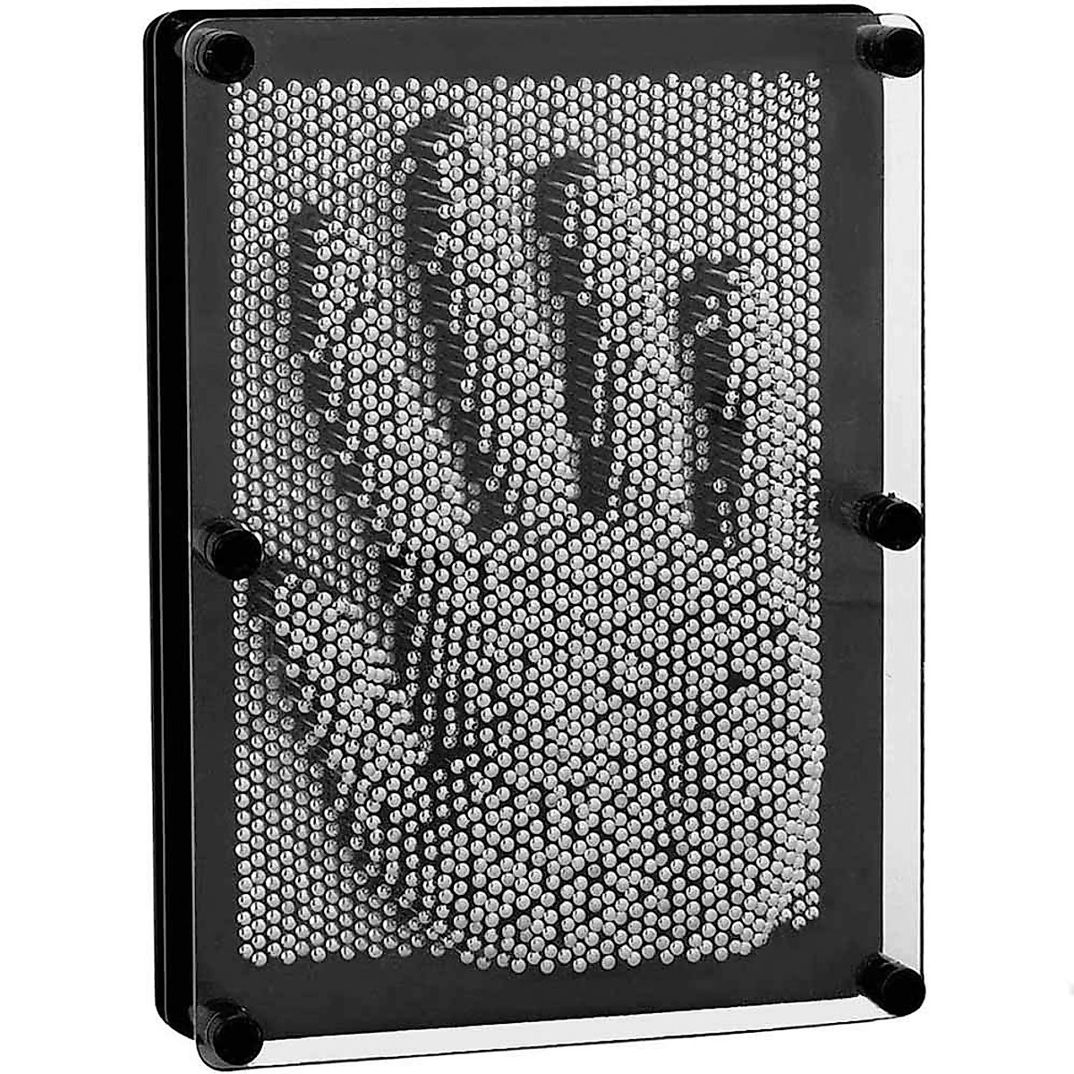 AIXICWXI 3D Metal Pin Art Toy 3D Art Sculpture Metal Pin Hand Face Model Office Decoration Desk Toy Challenge Senses Sculpture Pins Craft Toys for Kids and Adult