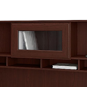Bush Furniture Cabot 60W Hutch, Harvest Cherry