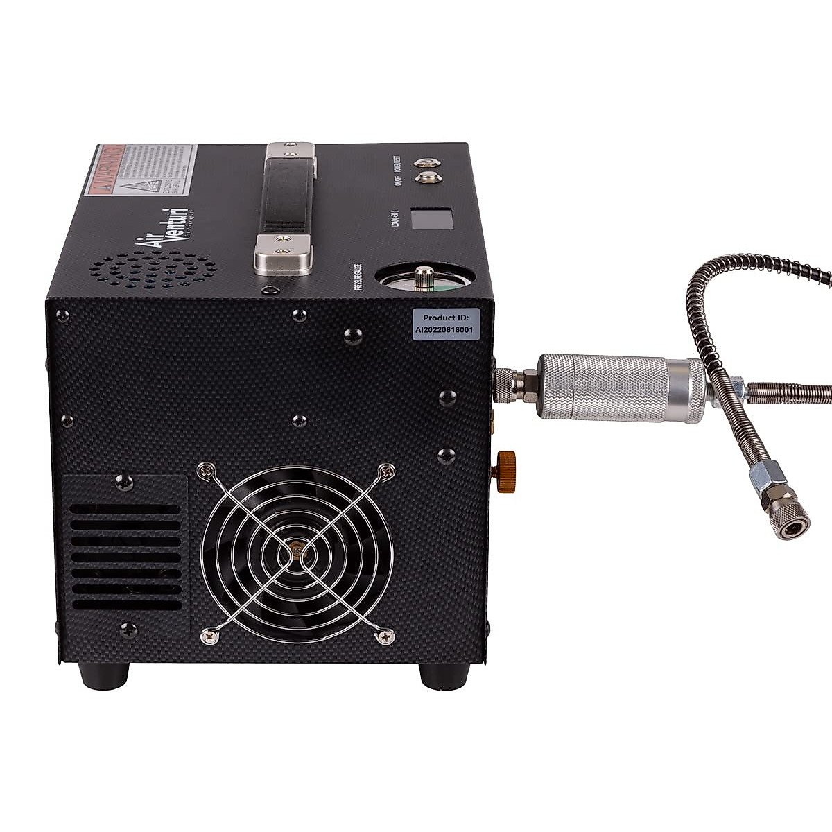 Air Venturi Nomad III 4500 PSI Portable PCP Compressor Black