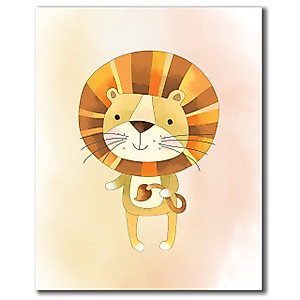 Wizard Of OZ Prints - Set Of 6 Kids Bedroom Nursery Wall Art Decor (8 Inches X 10 Inches) Photos Dorthy Tinman Scarecrow Lion Wicked Witch Glinda Good Witch