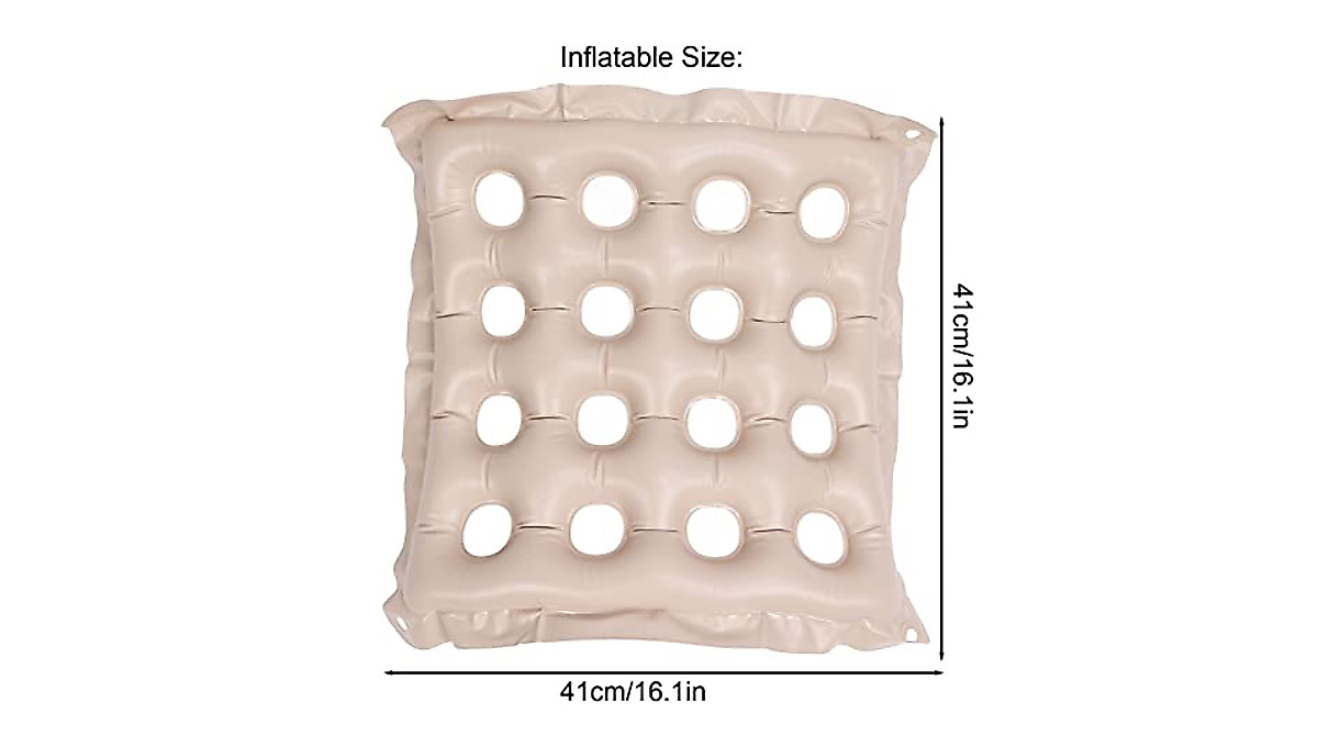 Ergonomic PVC Inflatable Chair Cushion for Comfort