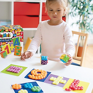 PlayMais Fun to Learn Numbers - Arts and Crafts Building Box - Educational Toys