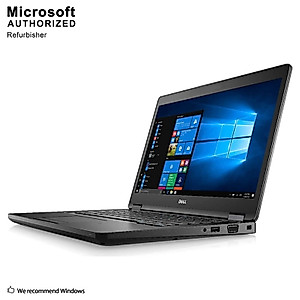 Dell Latitude 5580 15.6" Business Laptop, Intel Core I5-7200U 2.5GHZ, 8G DDR4, 1T SSD, HDMI, VGA, USB 3.0, Windows 10 Pro 64 Bit-Multi-Language Supports En/Fr/Sp(Renewed).