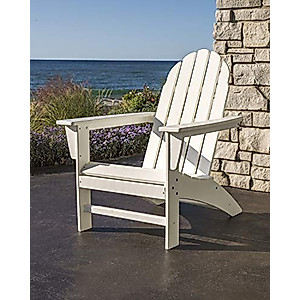 POLYWOOD Vineyard Adirondack Chair, Slate Grey