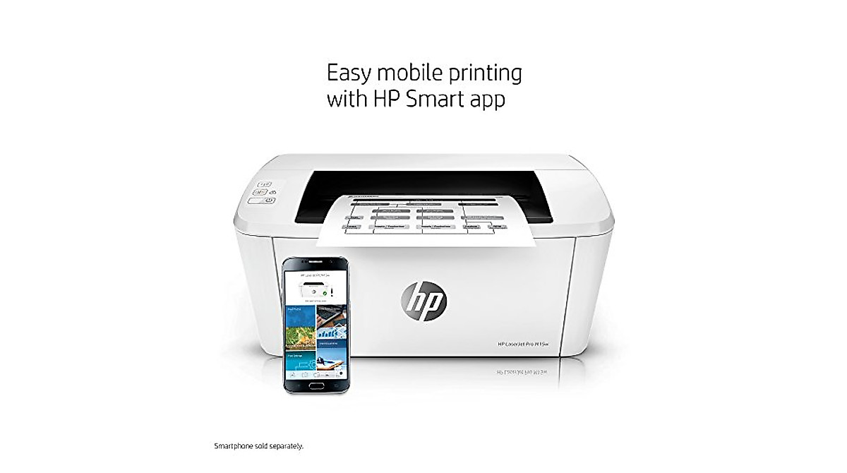 HP LaserJet Pro M15w Wireless Monochrome Printer | Compact & Fast