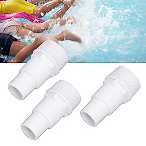 RvSky Garden kit External Thread Hose Adapter Swimming Pool Supplies for Replacement of Above Ground Pool Pumps Filters Skimmers