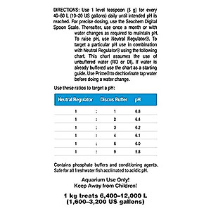 Seachem Discus Buffer 1 Kilo,white