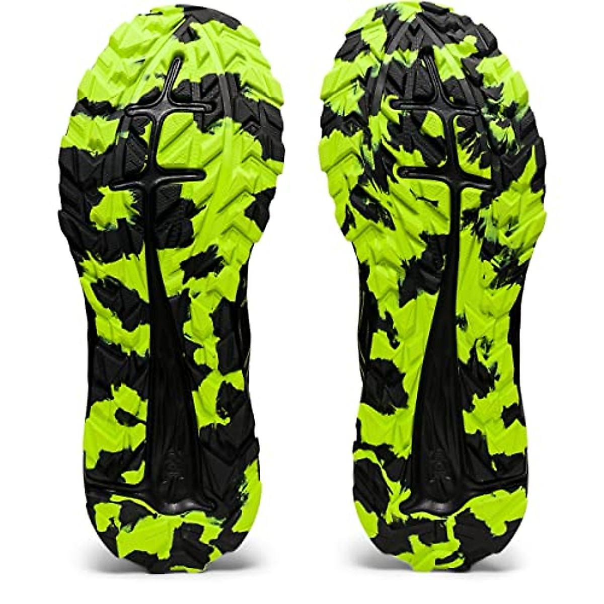 ASICS Men's Gel-Excite Trail Running Shoes, 11, Black/Hazard Green