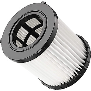 2 Pack DCV5801H Wet/Dry Vacuum HEPA Replacement Filter Compatible with DeWalt DCV580 & DCV581H, Reusable and Washable