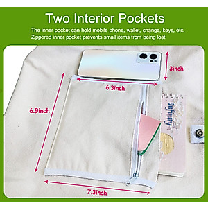 GRHOSE Minimalist Bouquet Cute Tote Bags Aesthetic Flower Canvas Reusable Grocery Bag Floral Canvas Tote Bag for Women