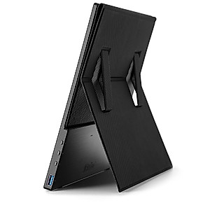 SideTrak Solo 15.6” 4k Touchscreen Portable Ultra HD LED Monitor, Laptop Dual Screen Computer Extender for PC, Gaming & Chrome, Powered by USB-C or HDMI & USB-A