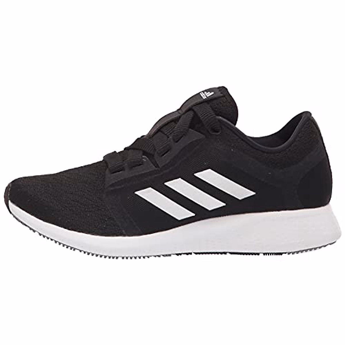 adidas Women's Edge Lux 4 Running Shoe, Core Black/White/Grey, 6