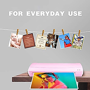 Inkuway 60 Pack Thermal Laminating Sheets Letter Size 9x11.5 for Sealed 8.5x11 Documents 4mil Thickness (9"x11.5x60)