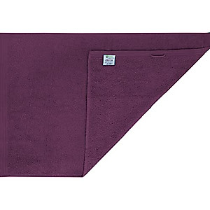 Weidemans Premium Towel Set of 4 Hand Towels 18" x 30" Color: Plum(Reddish Purple) | Pure Cotton |Machine Washable High Absorbency