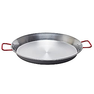 Garcima 16-Inch Carbon Steel Paella Pan, 40cm