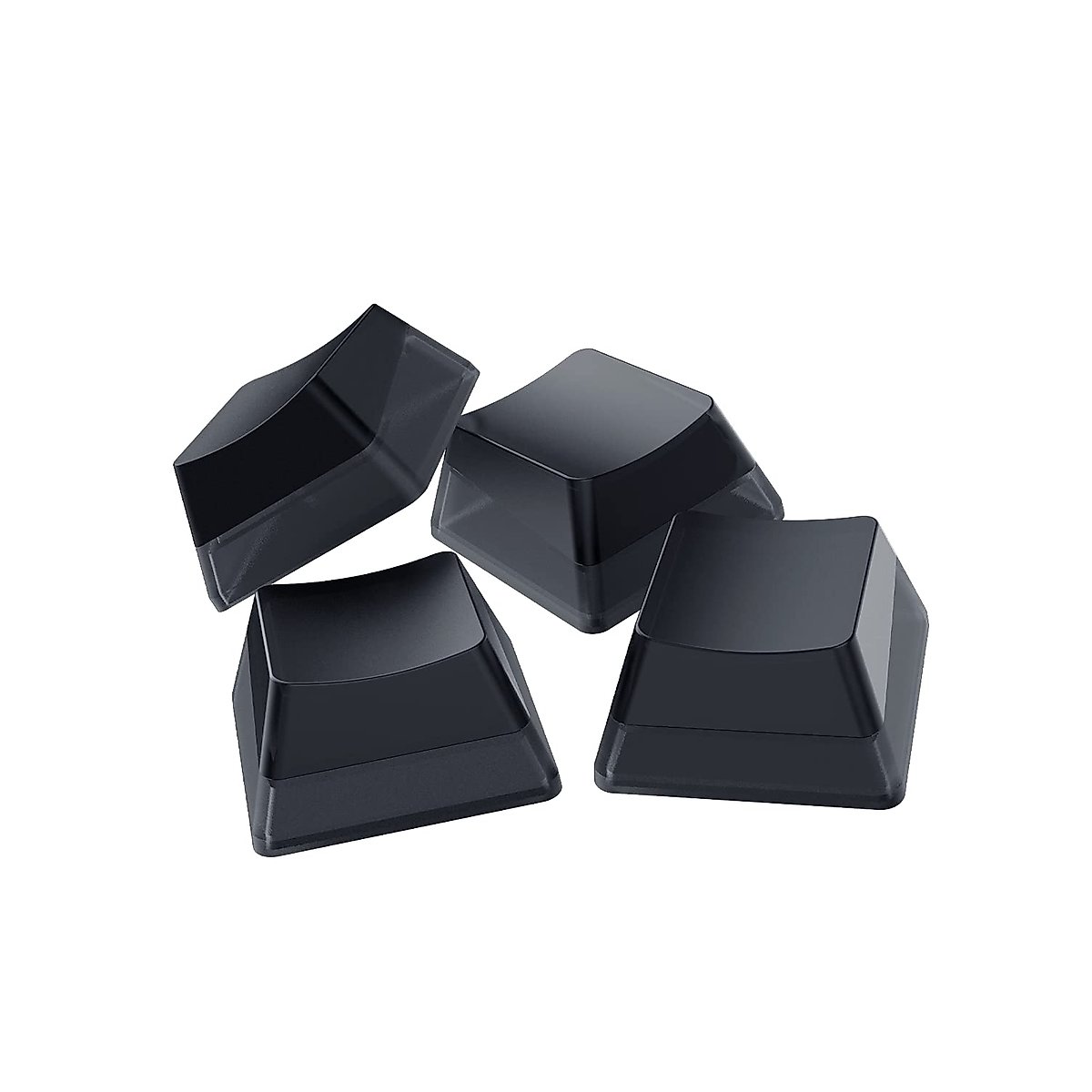 Razer Phantom Keycap Upgrade Set: Unique Stealth Design - Translucent Sides - Bottom-Lasered Legends - Keycap Removal Tools & Stablizers - Universal Compatiability - Black