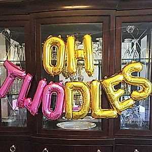 Oh TwoDles Balloons Mouse Second Birthday 2nd Banner Party Supplies Decorations for Girl Boy Baby Bday
