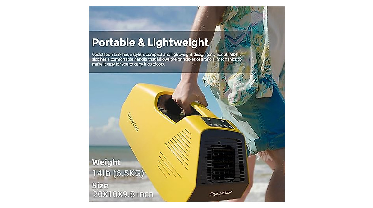 EnjoyCool Portable Air Conditioner – Compact & Powerful Cooling