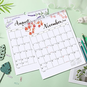 2023-2024 Calendar - Vertical Wall Calendar 2023-2024, Jul. 2023 to Dec. 2024, 12" x 17", Monthly Calendar 2023-2024 with Julian Date, Perfect for School, Office & Family.