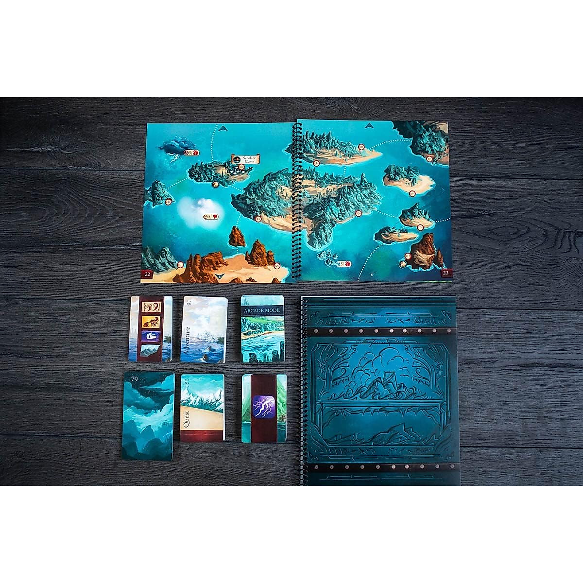 Sleeping Gods: Tide of Ruin by Red Raven Games, Strategy Board Game