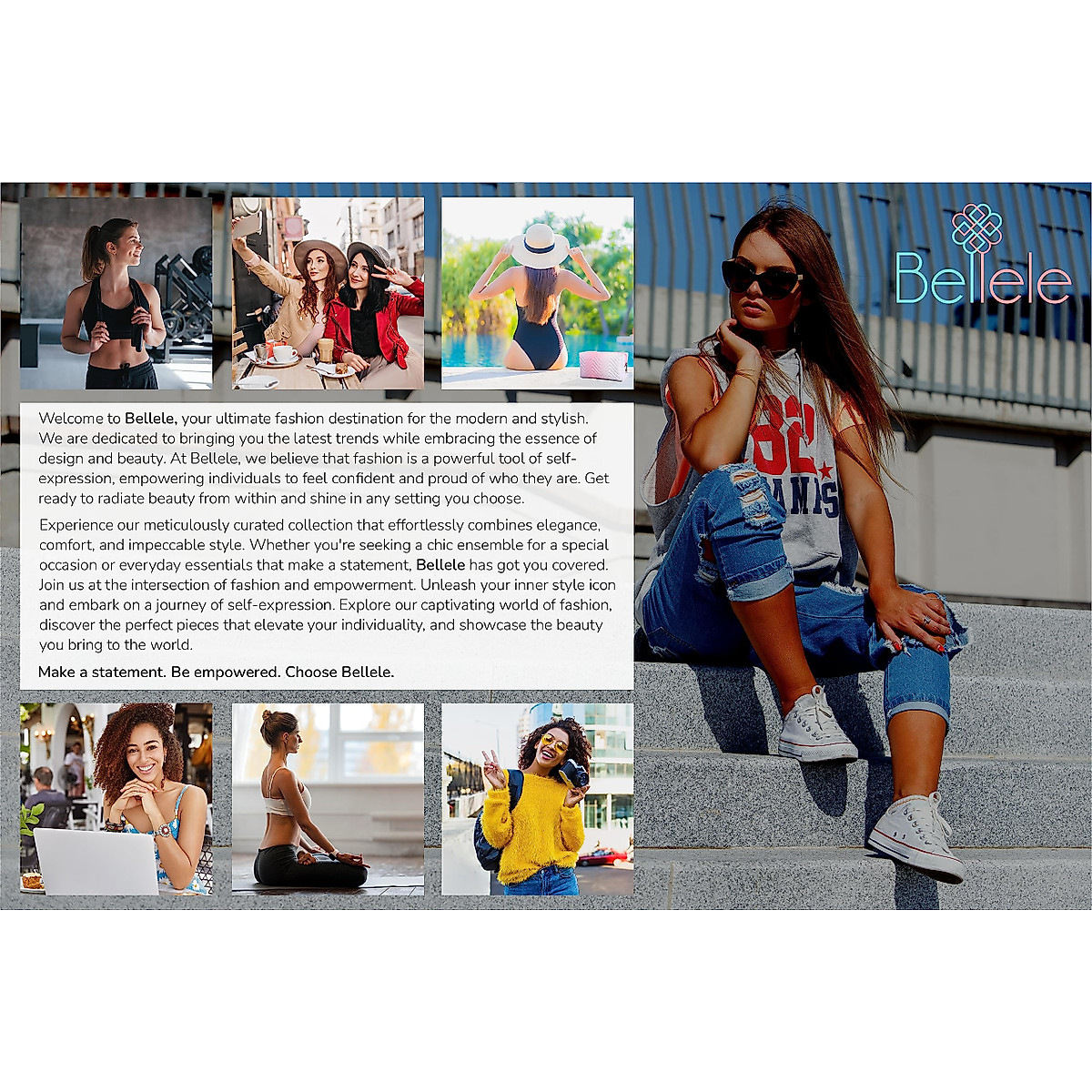 Zipper Travel Cosmetic Bag - Gradient BELLELE (Pink)