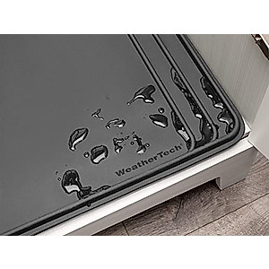 WeatherTech SinkMat – Waterproof Under Sink Liner Mat for Kitchen Bathroom – 28” x 19” Inches - Durable, Flexible Tray – Home undersink Organizer Must Haves, Black