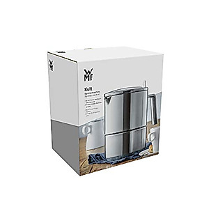 WMF Kult Espresso Maker for 6 Cups, Silver