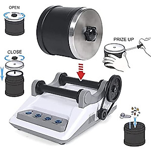 Advanced Professional Hobby Rock Tumbler Kit with Stones Collection