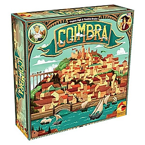 Coimbra Board Game - Renaissance Strategy Game with Innovative Dice Mechanism for Kids & Adults, Ages 14+, 2-4 Players, 60-90 Minute Playtime, Made by Eggertspiele