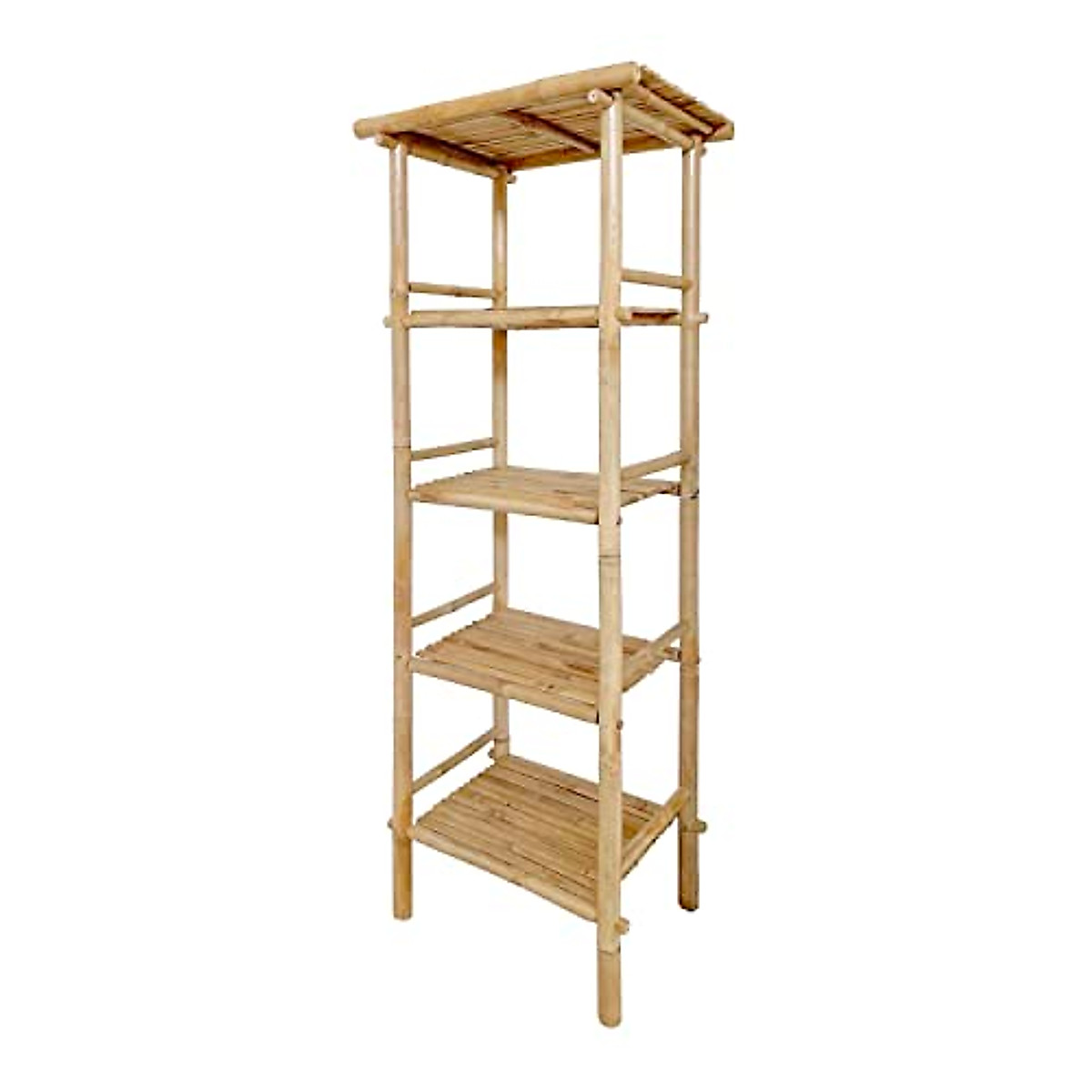 5-Tier Bamboo Storage Shelf