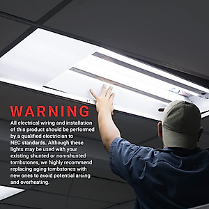 Parmida LED Technologies 20-Pack 4FT LED T8 Light Tube, 24W, Ballast Bypass, Frosted Lens, 3000lm, UL-Listed, 6000K