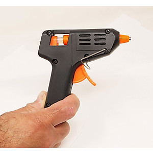 Hot Melt Mini Glue Gun (4 pack) for Arts & Crafts, (including 2 glue sicks each) Schools & Repairs, small glue gun for kids art DIY projects