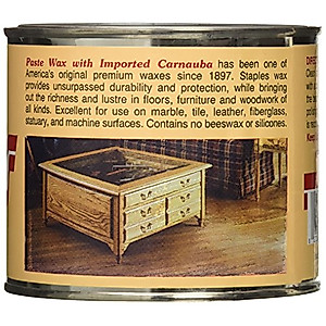 STAPLES, Clear 211 Carnauba Paste Wax, 1-Pound, 16 Ounce