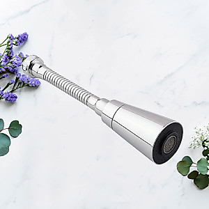 Veemoon Machine Faucet Nozzle Bathtub Faucet Extender Shower Faucet Water Saving Aerator Tap Faucet Extension Adapter Flexible Faucet Extension Utility Sink Faucet Household Spout