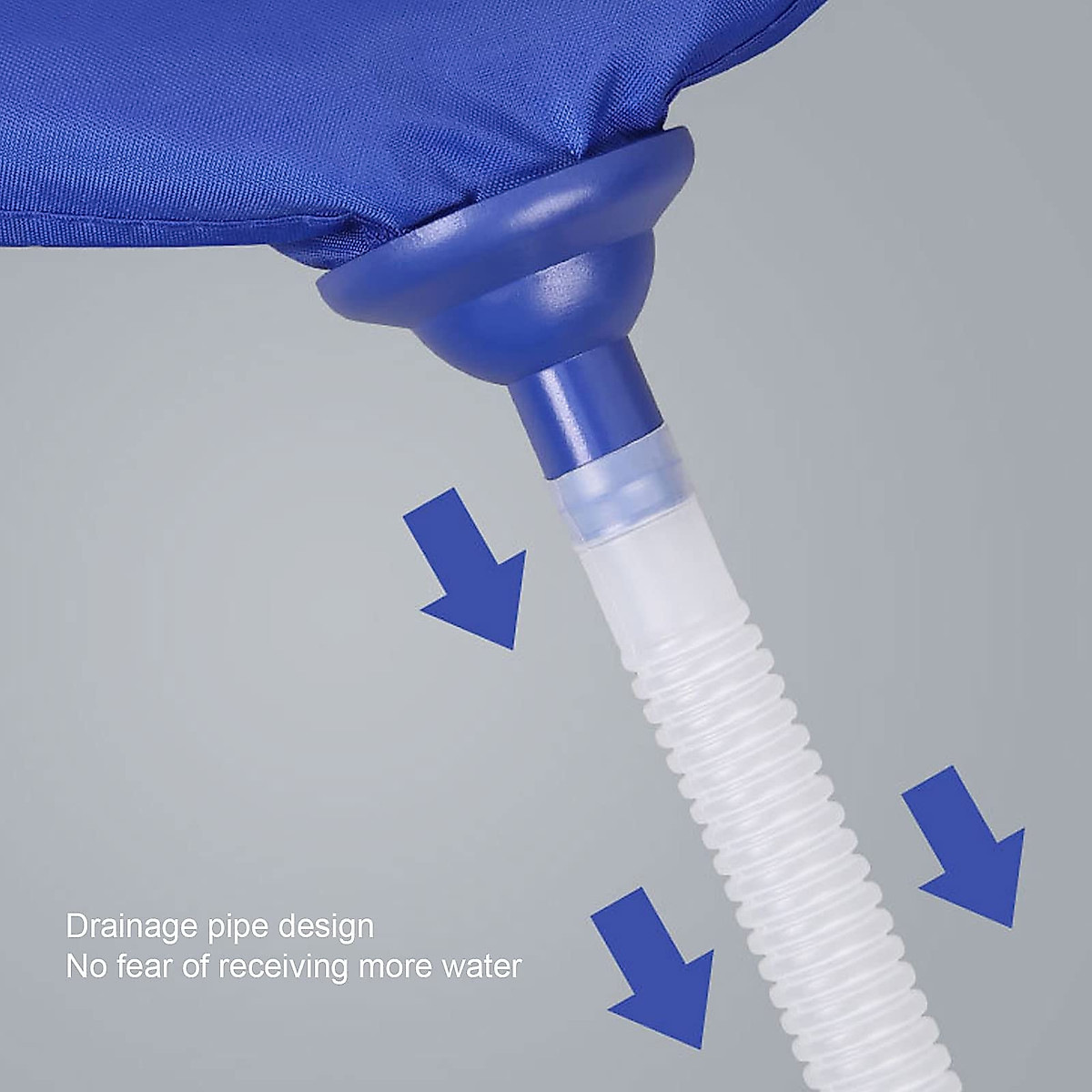 Range Hood Cover, Kitchen Bag er Kit Large Opening Keep Tidy Oxford Cloth Waterproof with Water Tube for Kitchen